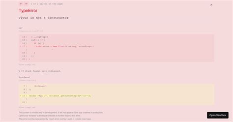 Vivius React TS Codesandbox