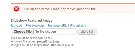 File Upload Error Could Not Move Uploaded File Ibuildph Knowledgebase