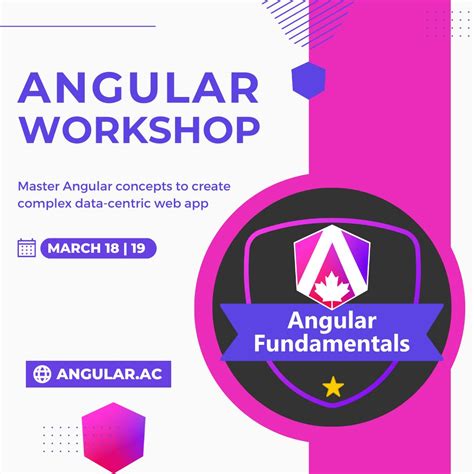 📢 Angular Online Workshop Learn Angular And Typescript Angular Academy