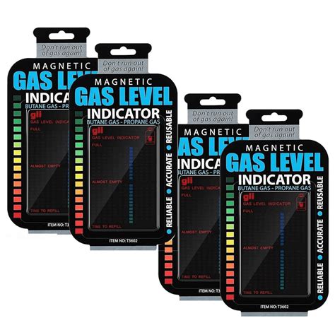 4pcs Propane Tank Level Indicator Gas Level Indicator Propane Fuel Level Indicators Propane