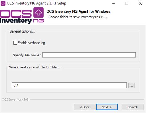 OCS Inventory NG Agent X On Windows Operating Systems OCS Inventory Documentation