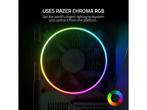 Razer Kunai Chroma Mm ARGB PC Fan PWM Fan Controller Support Connect Up To Fan DBA