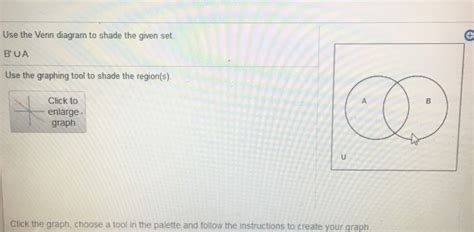 Shade The Venn Diagram To Show The Set