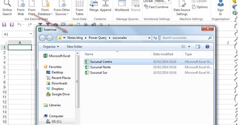 Usos Del Power Query Integrar Datos De Distintos Archivos JLD Excel En Castellano Usar