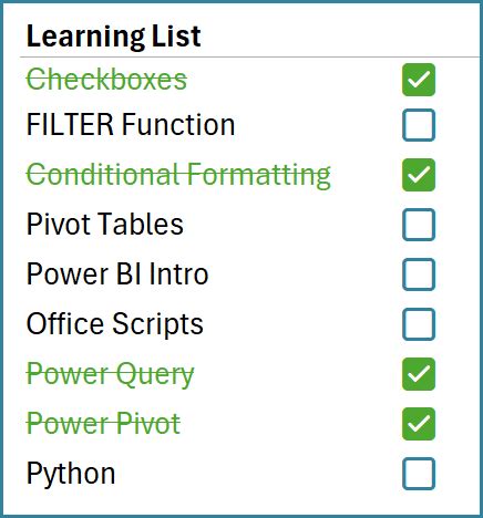 How To Insert A Checkbox In Excel Xelplus Leila Gharani