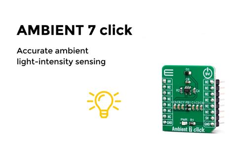 Accurate Ambient Light Intensity Sensing MIKROE