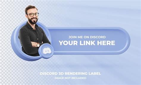 디스 코드 3d 렌더링 레이블 절연에 배너 아이콘 프로필 프리미엄 Psd 파일 Youtube Banner Design Banner Business Card Mock Up