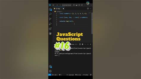 16 Javascript Questions Series Coding Webdevelopment Codingsimplifiedspace