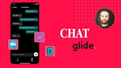 Como Criar Um Chat Privado No Glide Youtube