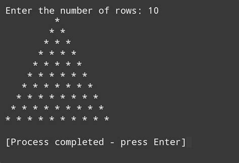 Pattern Programs In C Pumpedupbrains