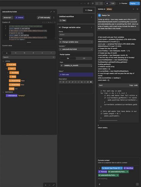 Please Bring Back The Old Inline Weweb Ai We Can Have Both Ask Us