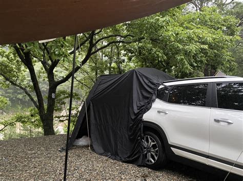 셀토스 도킹텐트 아이두젠 A2 우중 차박 후기 네이버 블로그