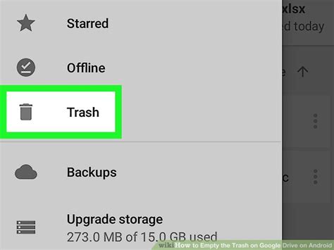 How To Empty The Trash On Google Drive On Android 12 Steps