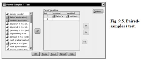 Comparing Two Groups With SPSS Problem Paired Samples T Test HKT Consultant