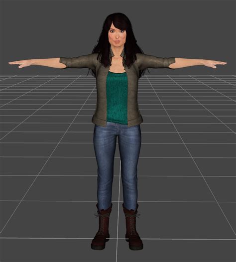 Oliviawildereal Xps Model By Tyxta On Deviantart