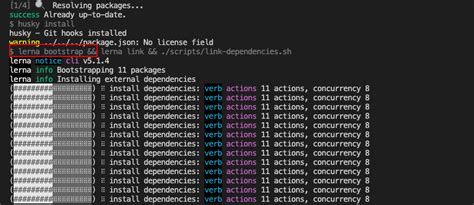 Execute Script Yarn Setup Is So Slow · Issue 9174 · Budibase