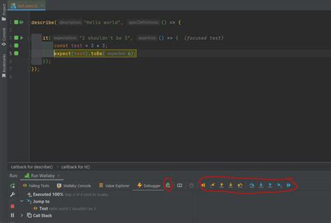 Debug Buttons Are Missing In New WebStorm UI Issue Wallabyjs Public GitHub