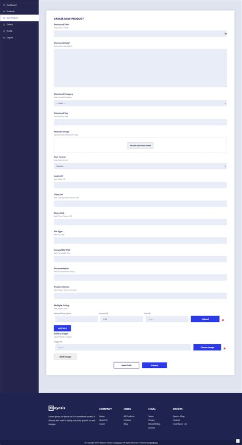 Easy Digital Downloads Frontend Submissions Fes Configuration Teconce