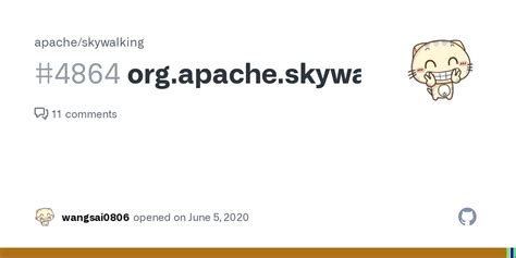 org mon v3 · issue 4864 · apache skywalking · github