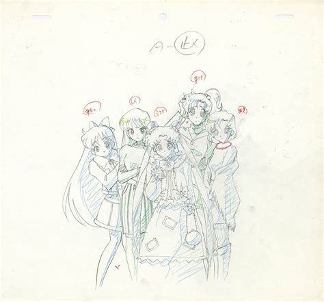 [2237] 美少女戦士セーラームーン 原画 修正 伊藤郁子