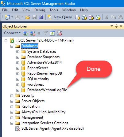 How To Attach MDF Data File Without LDF Log File Interview Question Of The Week SQL