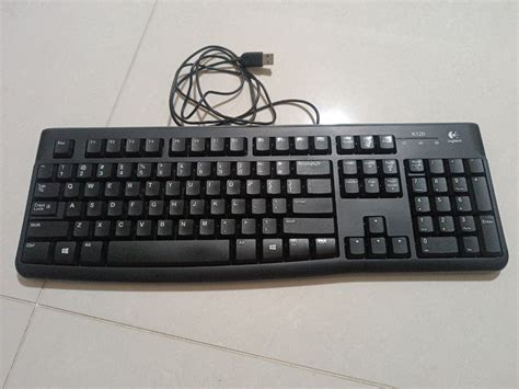 Logitech K120 Wired Keyboard Computers And Tech Parts And Accessories Computer Keyboard On Carousell