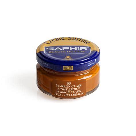 Saphir Creme Surfine Light Brown купить в Москве | Крем сапфир в СПб ...