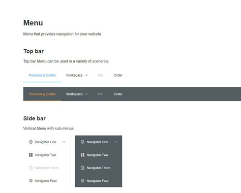 Element Ui Widget Library Axureboutique