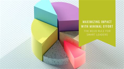 The 8020 Rule For Smart Leaders Maximizing Impact With Minimal Effort