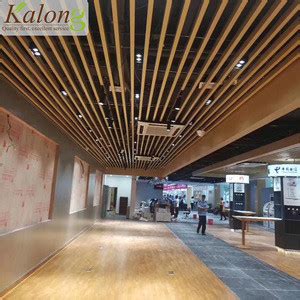 Buy Wpc Indoor Linear Ceiling For Terrace And Lobby From Foshan Kalong Eco Wood Limited China