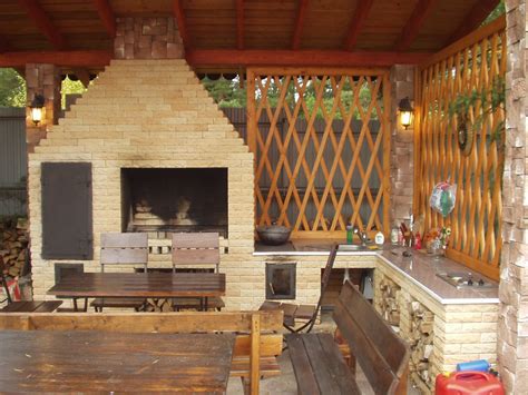 Беседка с печью мангалом барбекю для дачи (68 фото) - красивые картинки ...