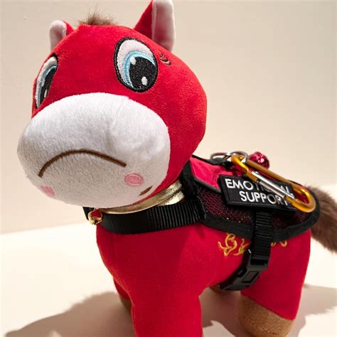 Emotional Support Harness Plush Essa Etsy