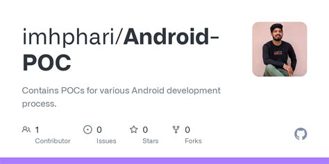 GitHub Imhphari Android POC Contains POCs For Various Android Development Process