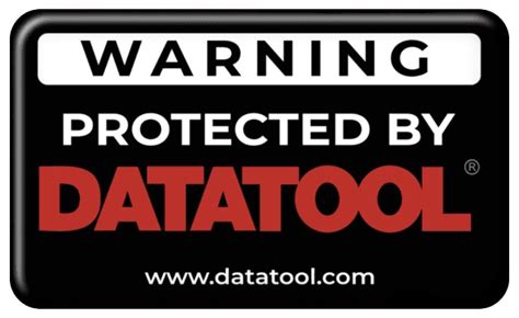 Datatool Dna Security Marking Vehicle Security Anti Theft Markings