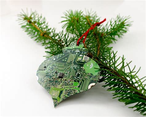 Circuit Board Ornament Computer Programmer Ornament Software Etsy