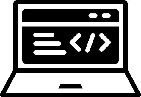 Solid Icon For Code Optimization Vector Art At Vecteezy