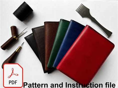 Passport Case Pattern Pdf Etsy