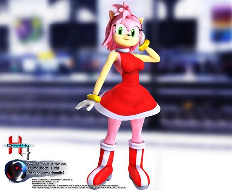 Mmd X Sonic Amy Sega Enthüllt Beim Vierten Jährlichen Sonic Central