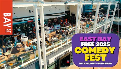 East Bay Outdoor Comedy Festival Live At Bay Street Emeryville Ca