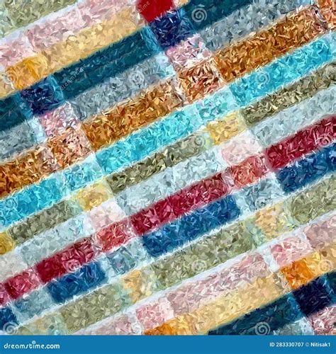 A Visual Journey Into The World Of Intricate Patterns And Captivating Designs Stock Illustration