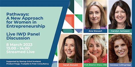 Gillian Docherty Obe On Linkedin Pathways A New Approach For Women In Entrepreneurship Live