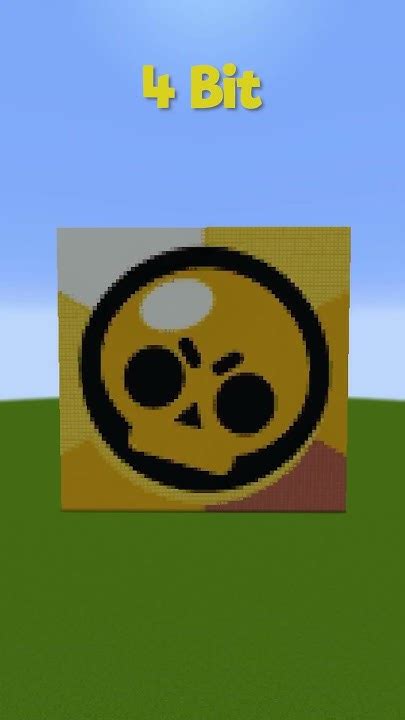 Minecraft Games 1 Bit 2 Bits 4 Bits 8 Bits 16 Bits 32 Bits 64 Bits 128 Bits Shorts Youtube