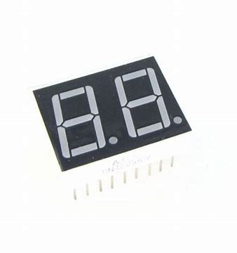 2 Digit 7 Segment LED Common Anode Display Majju PK