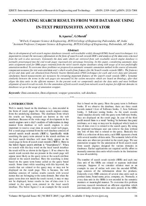 pdf annotating search results from web database using in text prefix