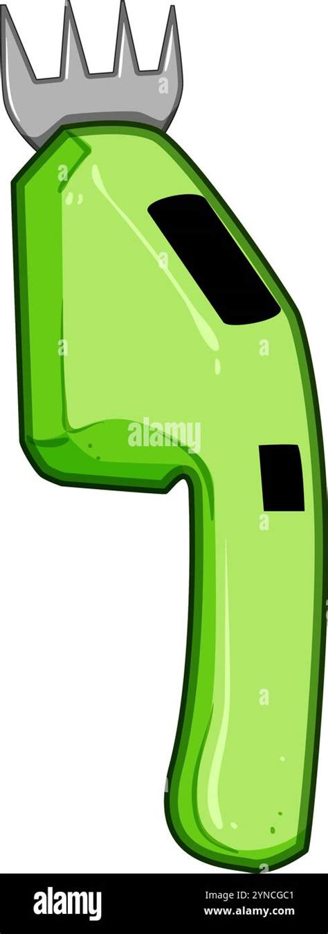 Pruning Tree Trimmer Cartoon Vector Illustration Stock Vector Image Art Alamy