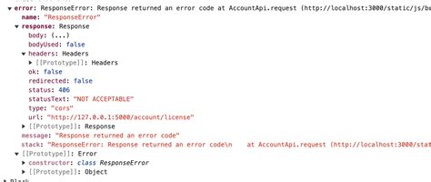 Reactjs Custom Error Response Messageobject With Openapi Stack