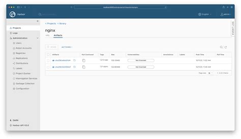 Harbor Parses Trivy Scan Result Or Image Tag Wrong For Nginx 1 Alpine