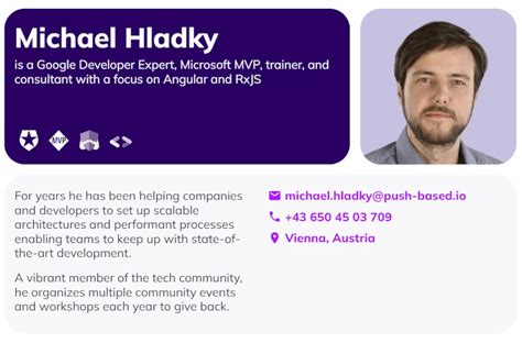 michael hladky founder of the leading angular development company