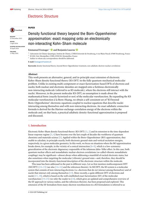 Density Functional Theory Beyond The Bornoppenheimer Approximation