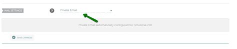 how can i set up mx records required for mail service domains
